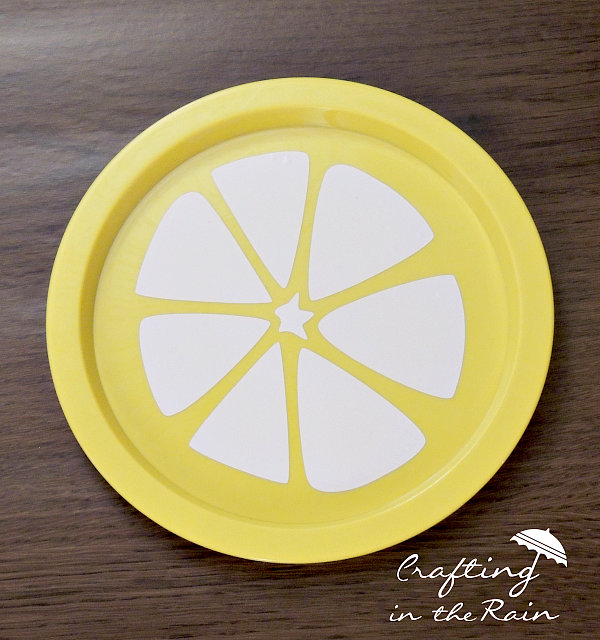 Citrus Plates - Crafting in the Rain