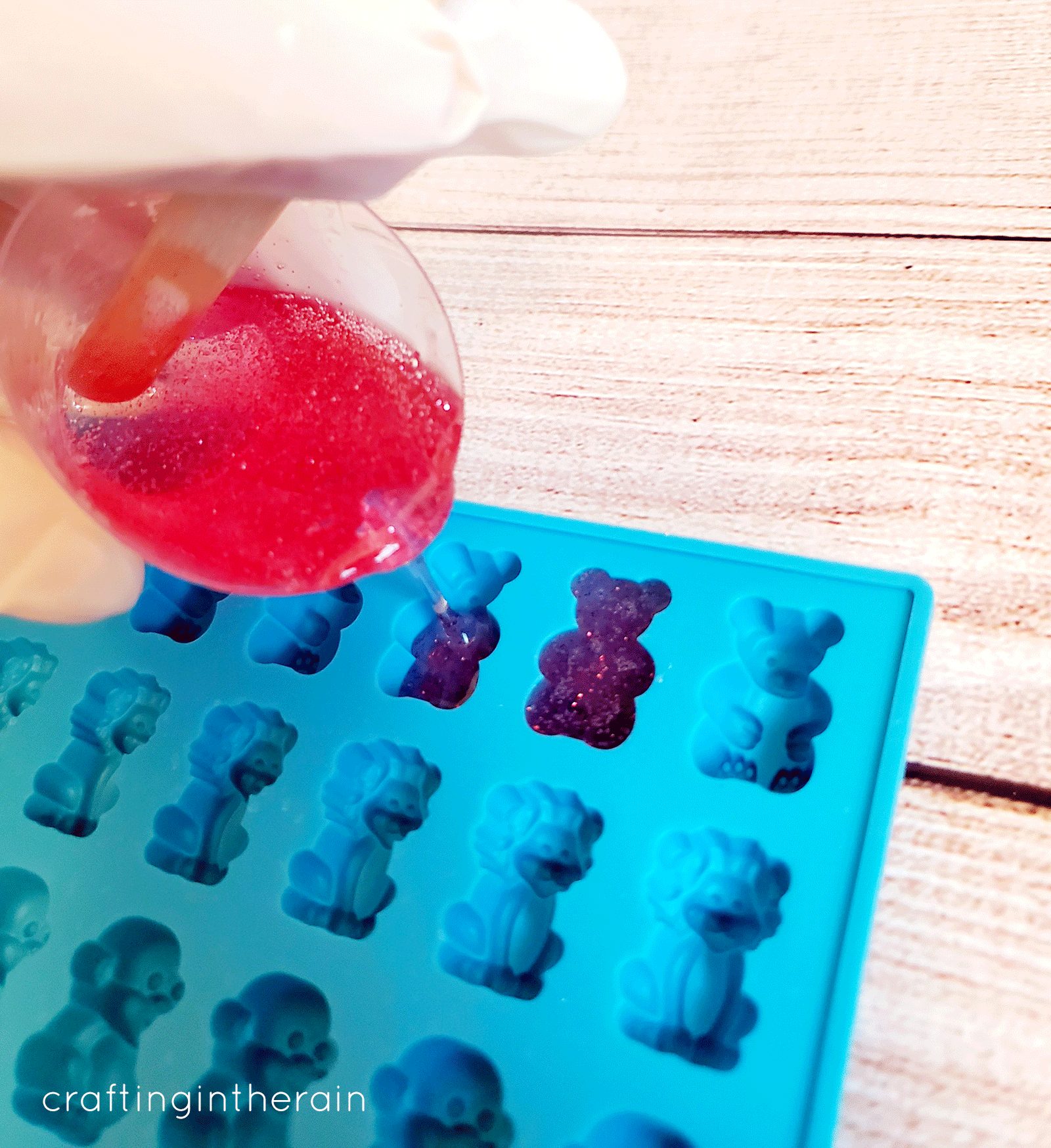 Resin Thumbtacks from Candy Mold - Crafting in the Rain