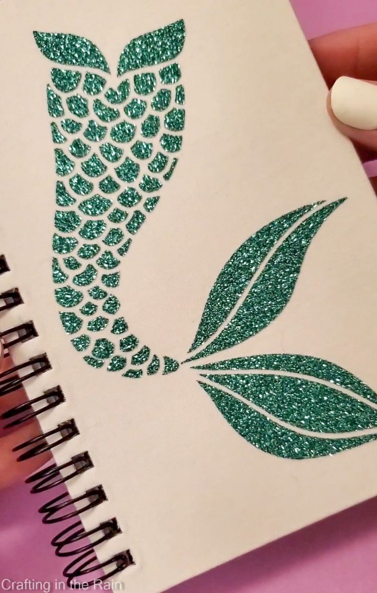 Mermaid Birthday with Cricut - Crafting in the Rain
