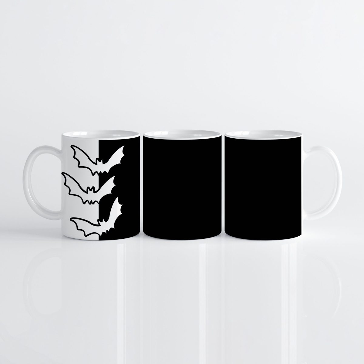 Bat Mug Wrap SVG - Crafting in the Rain