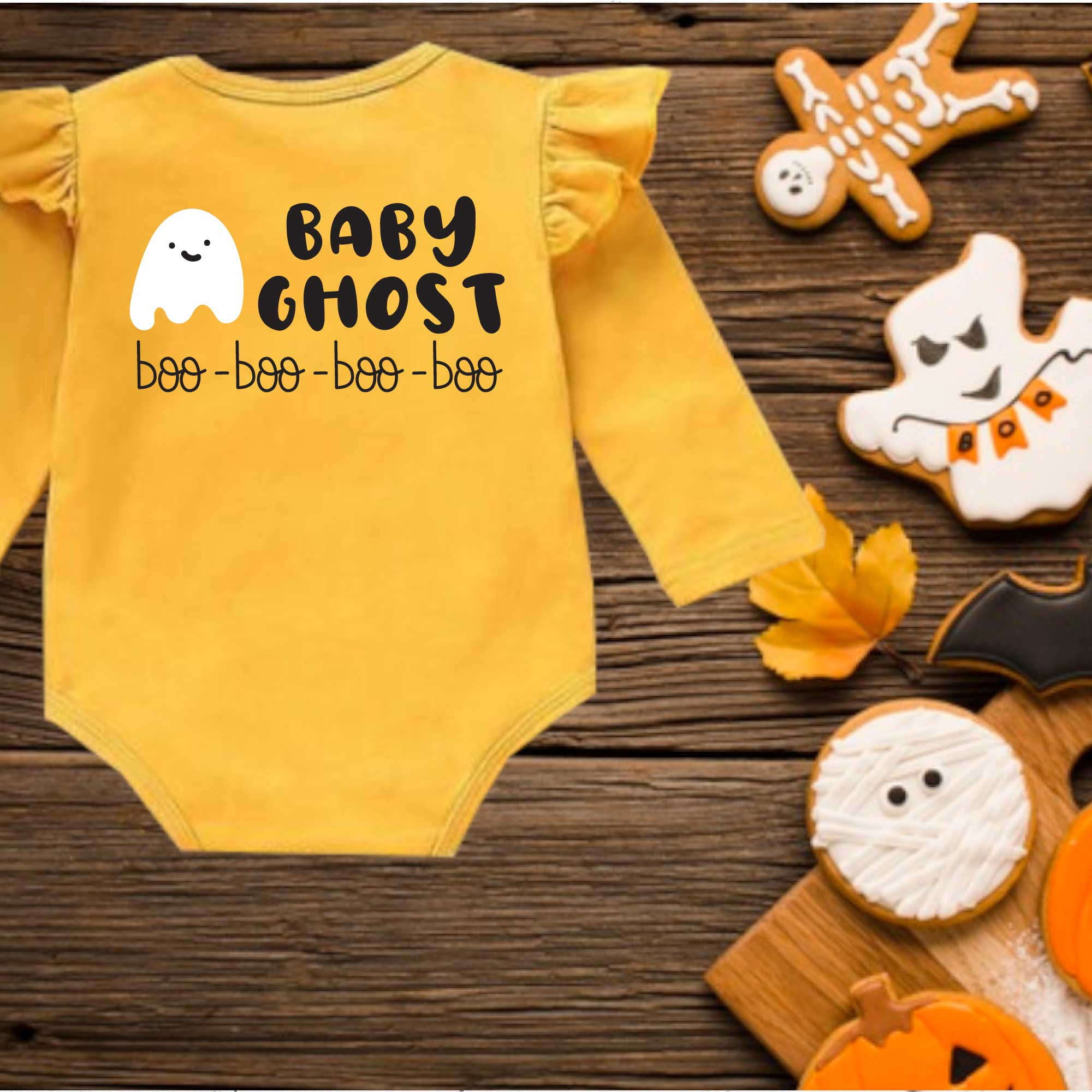 Baby Ghost SVG - Crafting in the Rain