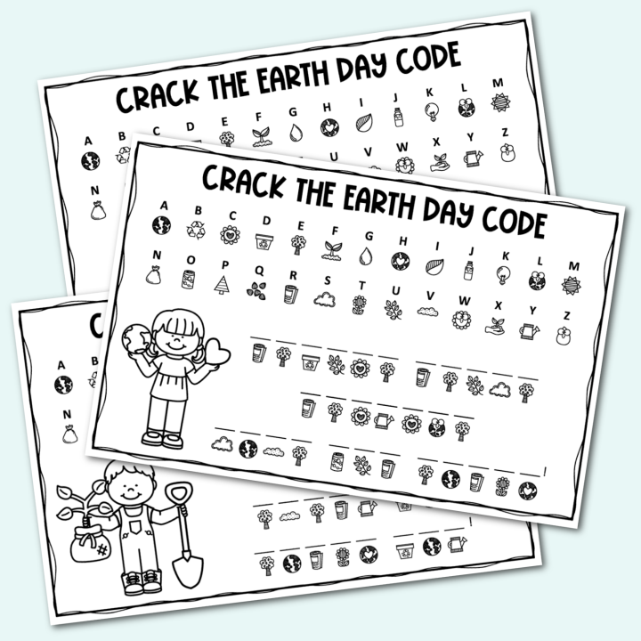 Earth Day Word Game Printable - Crafting in the Rain