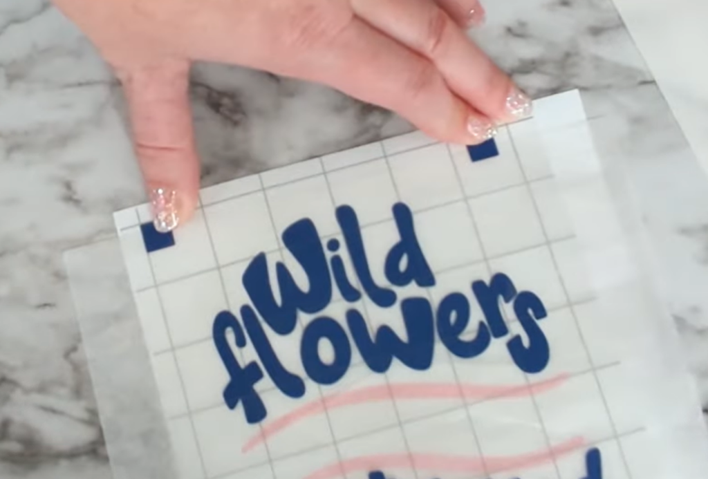 Easiest Way to Position Vinyl - Crafting in the Rain